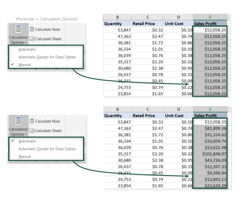 CalculationModes | Excel Maven