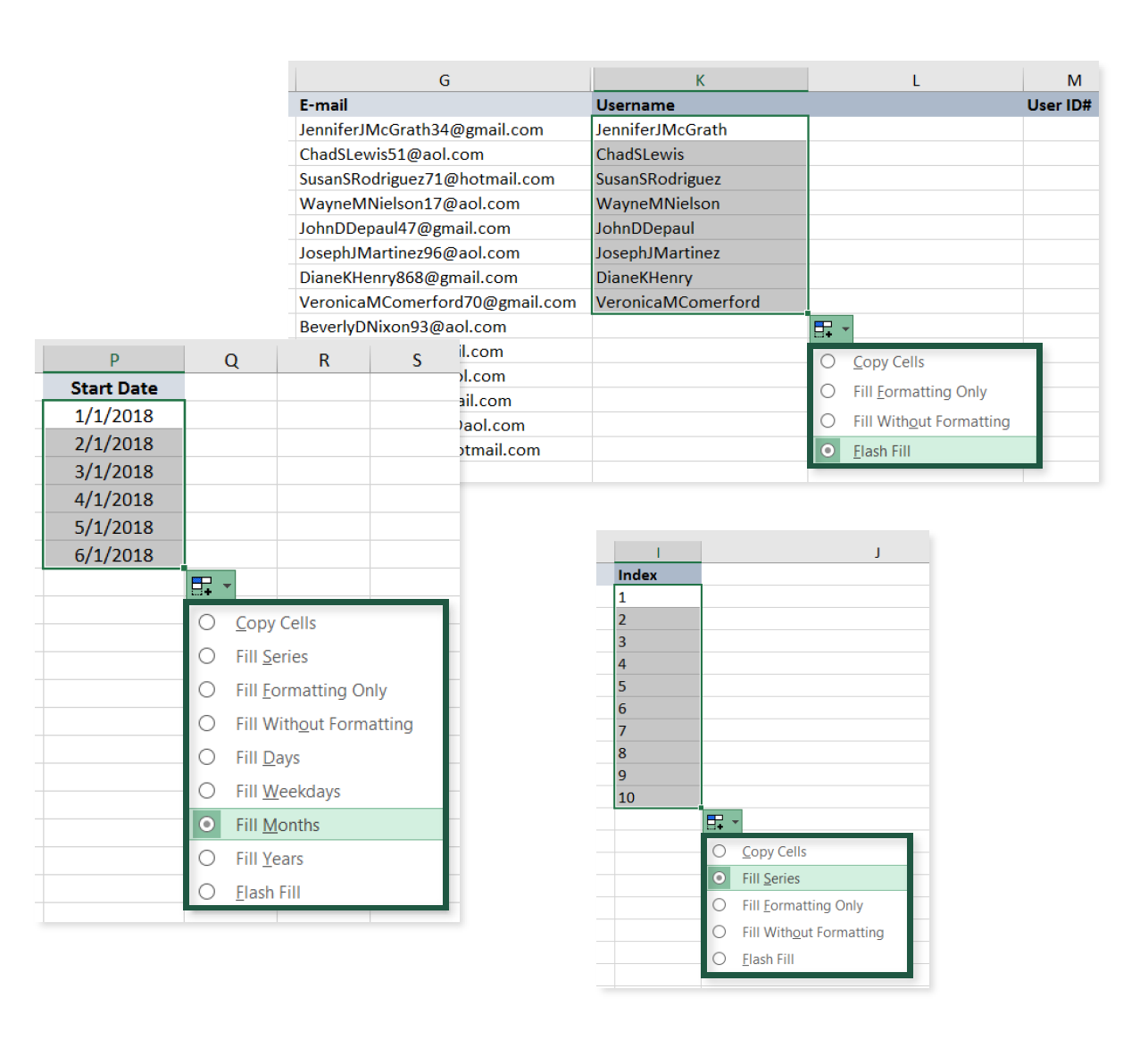 Excel s Auto Fill KING OF EXCEL