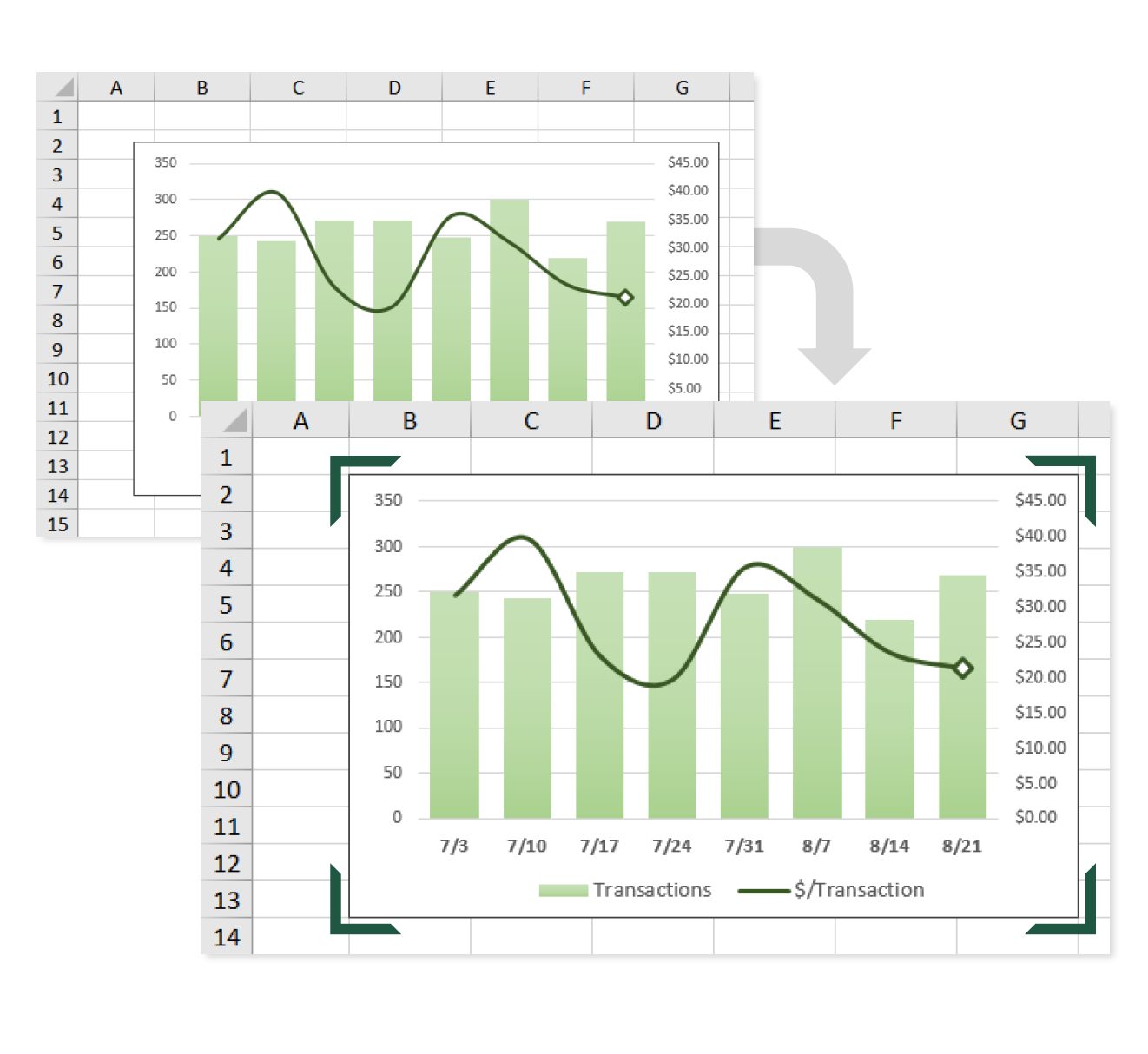 Snap To Grid Excel Maven